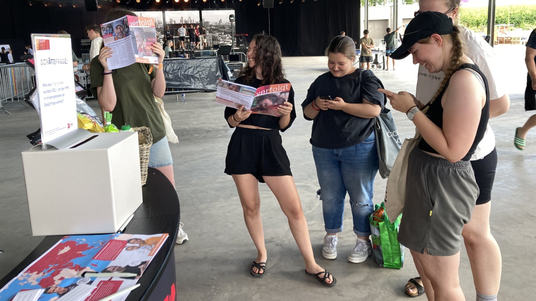 Begegnungen am Incil-Festival: «Das hätte ich nicht gedacht!» - HMK